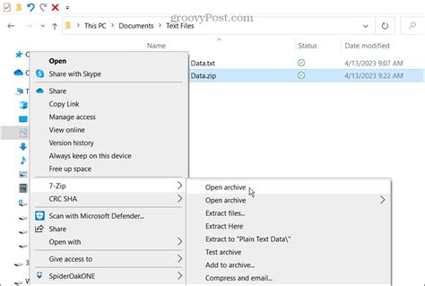 How To Password Protect A Text File