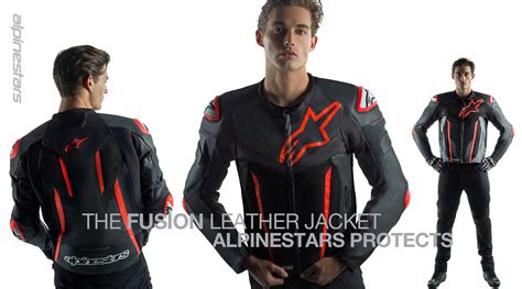Jaqueta Alpinestars Fusion Couro Masculina Alpinestars Brasil