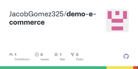 Github Jacobgomez325demo E Commerce