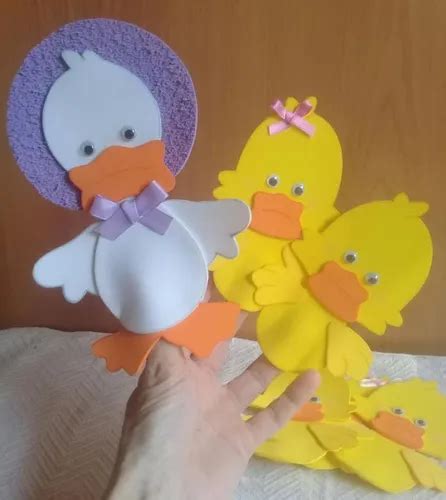 Titeres Dedo Goma Eva Patito Feo En Venta En La Plata Bsas Gba Sur