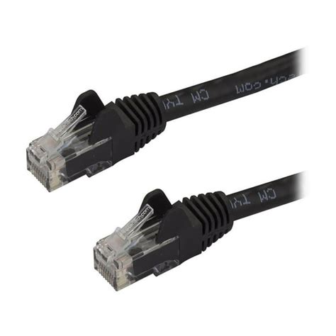 N6patch3bk 3 Ft Cat 6 Black Patch Cable Walmart