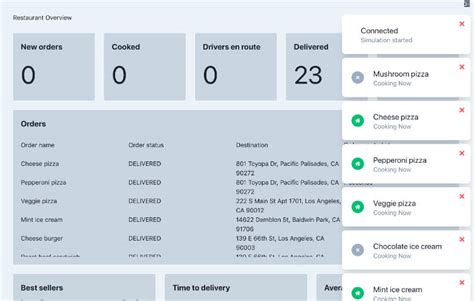 Restaurant Order Management Web App Using Vuejs