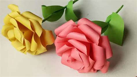 Origami Bunga Mawar Sederhana