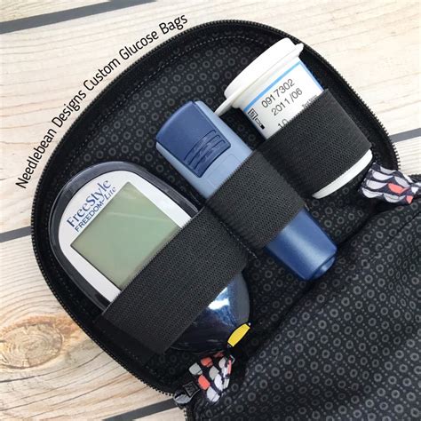 Diabetic Bag Glucometer Kit Blood Glucose Meter Case Small Etsy