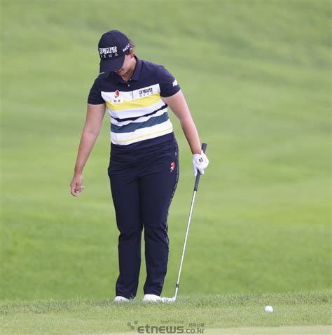 포토 박채윤 어프로치 입스야 제발 물러가라 전자신문