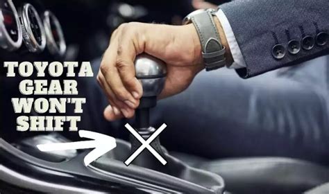 My Toyota Won’t Shift Into Gear & Stuck in Park (FIXED!) - MechanicFreak