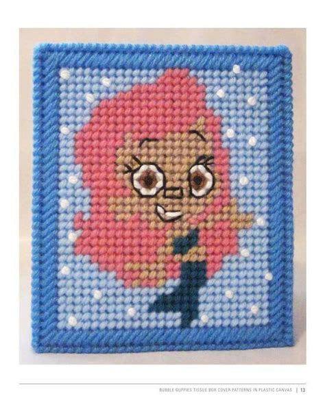 Bubble Guppies Tissue Box Cover Page 13 Plastic Canvas Tissue Boxes