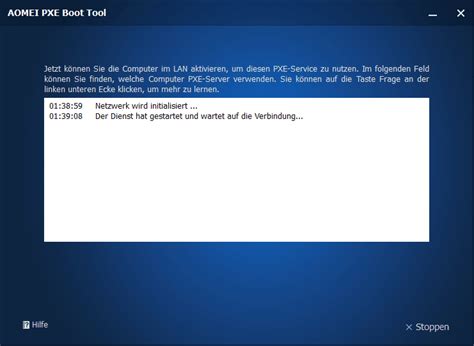 Wie Kann Man Aomei Pxe Boot Tool Verwenden