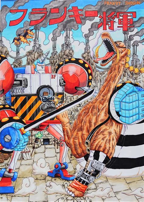 Franky King And Queen One Piece Drawn By Yuichifanghart Danbooru