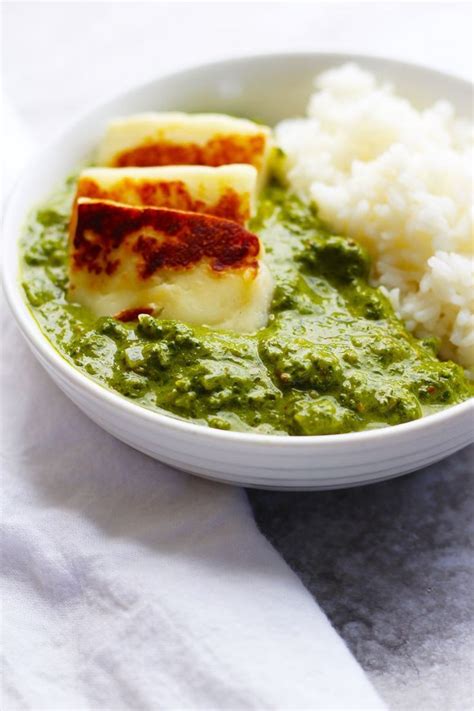 Spinach Curry With Paneer Cheese Palak Paneer Recipe Spinach
