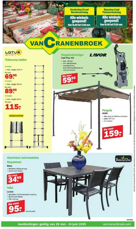 Van Cranenbroek Folder België Oktober 2025 Alle Promos En Aanbiedingen