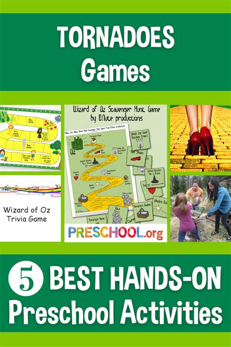 The 50 Best Preschool Activities For Tornadoes Theme