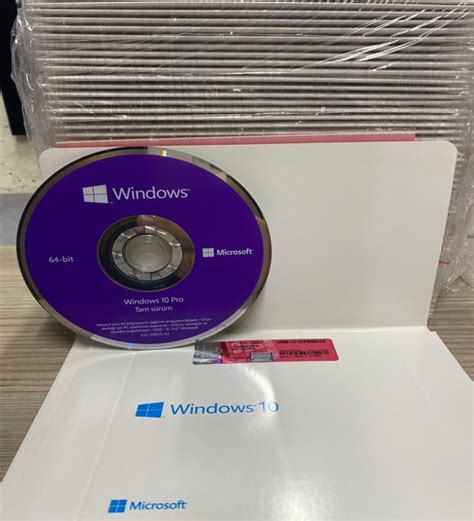 Microsoft Windows Pro Bit Oem Dvd Kutu Fqc