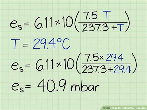 How To Calculate Humidity Steps With Pictures WikiHow