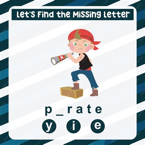 premium vector 118 missing letter