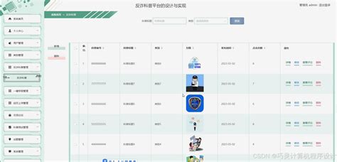 java vue计算机毕设反诈科普平台的设计与实现【开题 程序 论文 源码】 csdn博客