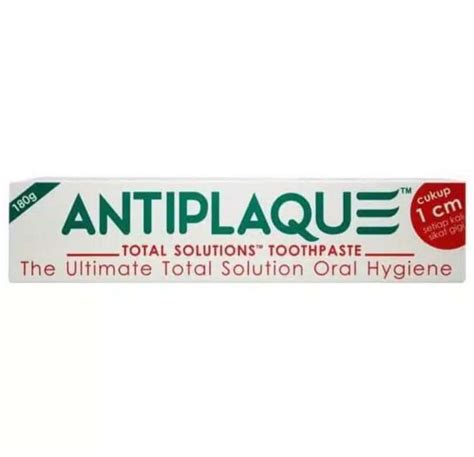 Jual Antiplaque Tootpaste 180g Di Seller Bunda Shafa Store Kota