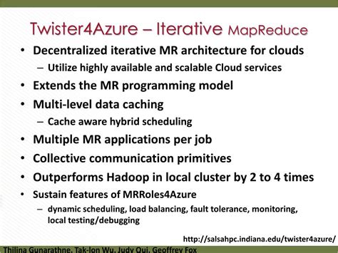 Ppt Scalable Parallel Computing On Clouds Dissertation Proposal Powerpoint Presentation Id