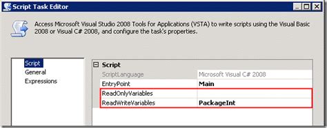 A Deadlock Was Detected While Trying To Lock Variables In SSIS SQLIS Com