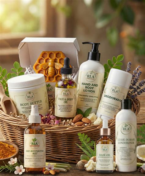 Body And Hair Products T Set Rla Organics