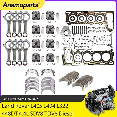 Engine Parts Overhaul Kit Fit 4 4 L 448dt Diesel For Land Rover Range