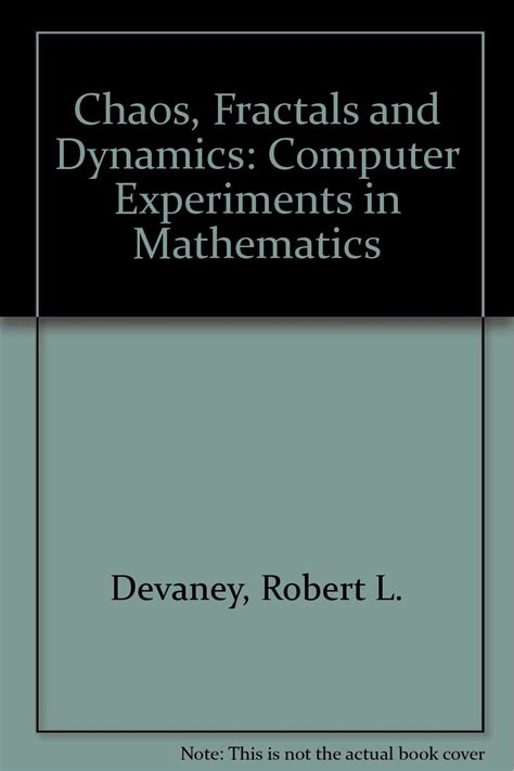 Amazon Chaos Fractals And Dynamics Computer Experiments In Mathematics Devaney Robert L