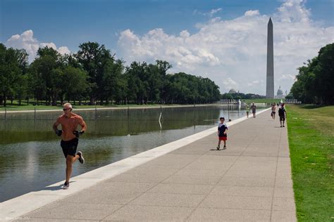 The Reflecting Pool Washington Dc Olympus Digital Camera Flickr