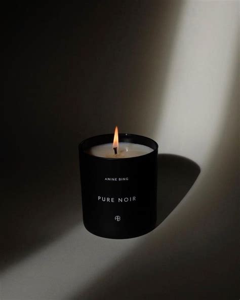 Pure Noir Pure Products Candles Black And White Aesthetic