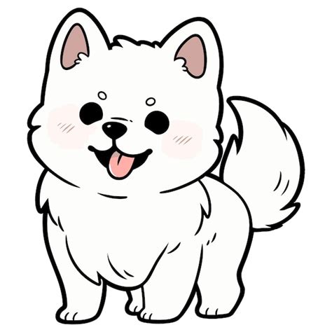 Premium Vector Chibi Dog Clipart