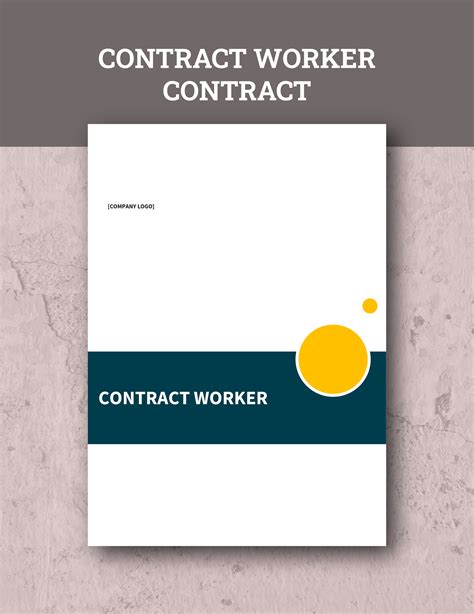 Probationary Employment Contract Template In Word Download