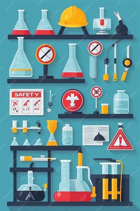 Premium Photo Craft A Vector Graphic Of Safety Signs And Symbols