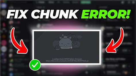 Discord Loading Chunk Failed Quick Fix Youtube