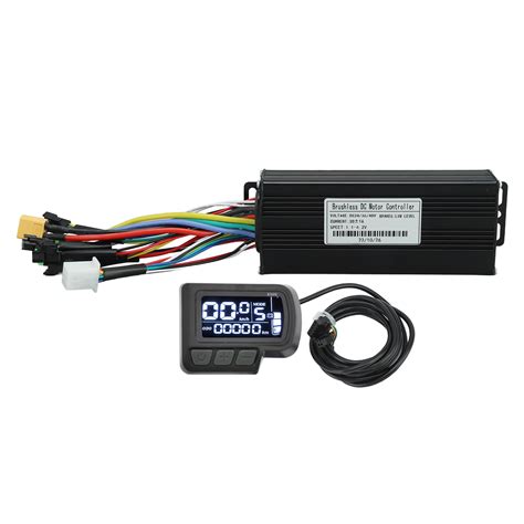 Electric Bike Controller Lcd Display Kit 24v 36v 48v 1000w 1500w 30a 3