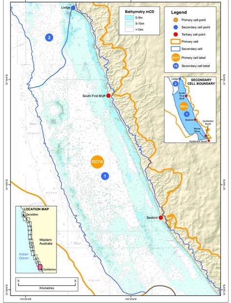 Figure A2 Secondary Cells And Tertiary Cell Points Of The Mid West