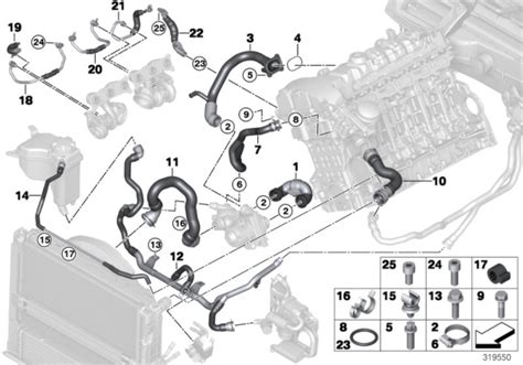 2008 Bmw 335i Coolant Hose Diagram