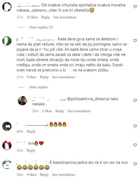 Od Vrhunske Sportistkinje Do Ovakve Milica Dabović Se Besramno