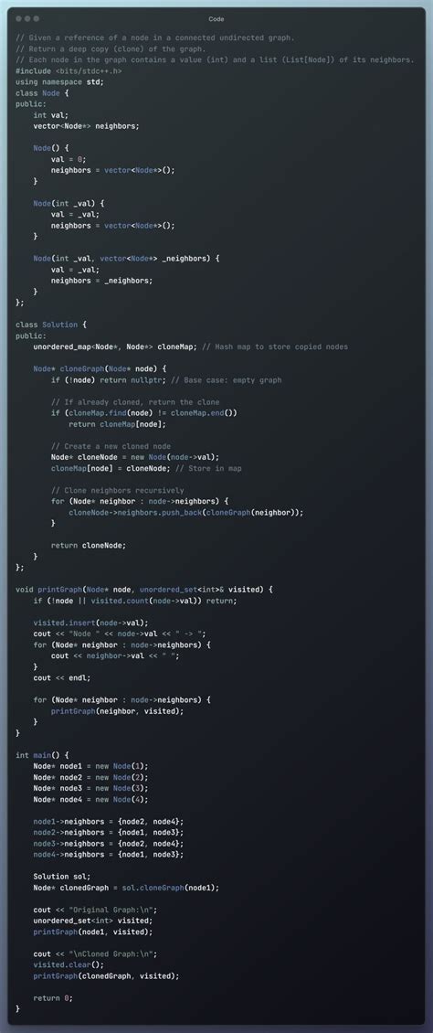 121daysofcode Graphtheory Deepcopy Graphcloning Algorithms