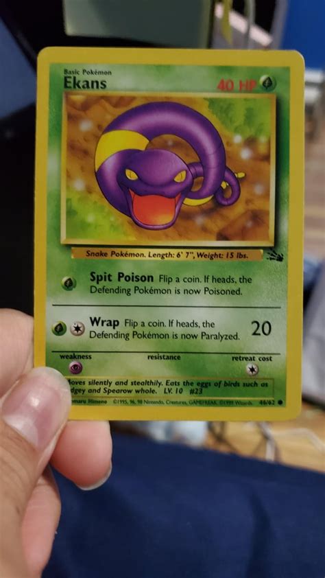 Ekans My Favorite Grass Type Pokemon Rpokemoncards