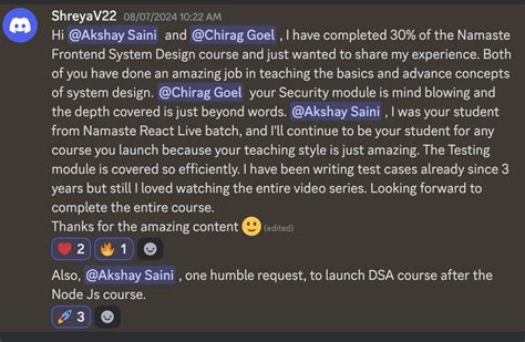 Super Proud Of What We Are Building At Namastedev 🚀 Namaste Javascript