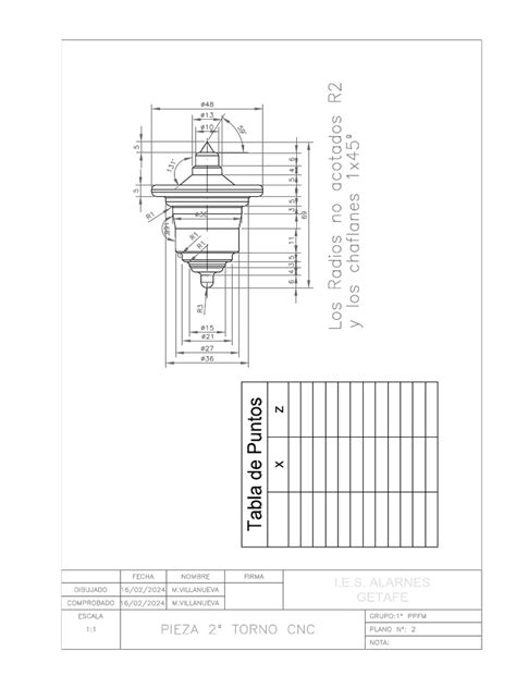 Pieza 2 Torno Pdf