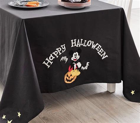 Disney Mickey Mouse Halloween Tablecloth Mickey Mouse Halloween Halloween Tablecloth Pottery