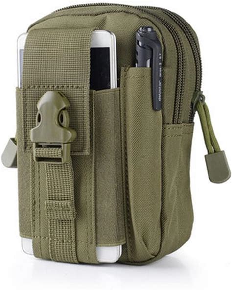 Sanseenia Phone Pouch Cell Holster Pouch For Men Belt Tactical Belt Edc Molle