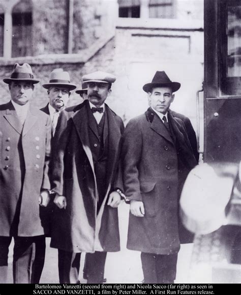 La Revue Gauche Left Comment Sacco And Vanzetti