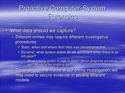 Ppt Models Of Models Digital Forensics And Domain Specific Languages