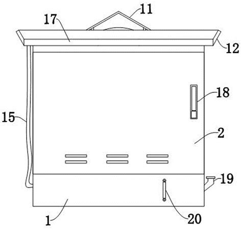 一种户外金属电缆分支箱的制作方法