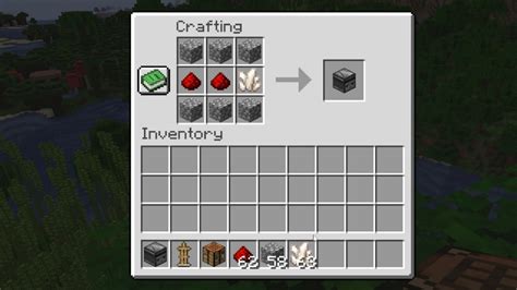 Observer Recipe Minecraft