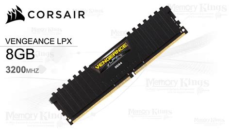 Memoria Ddr4 8gb 3200 Cl16 Corsair Vengeance Lpx Memory Kings Lo Mejor En Equipos De Computo