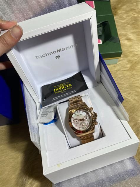 Authentic Technomarine Manta Ray Womens Watch W Mother Of Pearl Dial