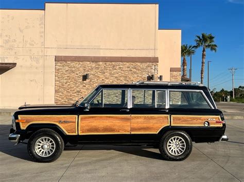 1989 Jeep Wagoneer Black 4wd Automatic For Sale