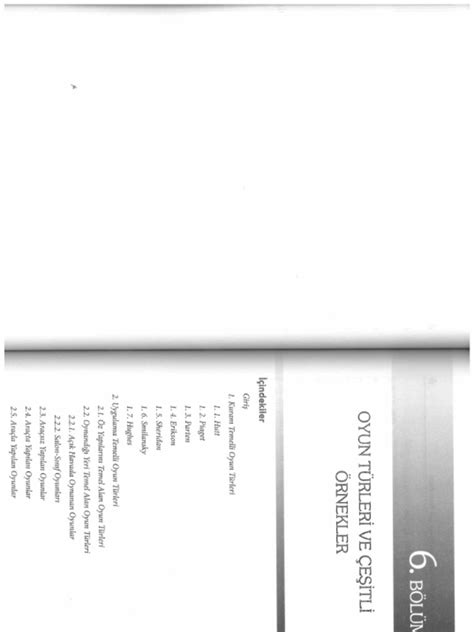 Oyun Türleri 1 Pdf